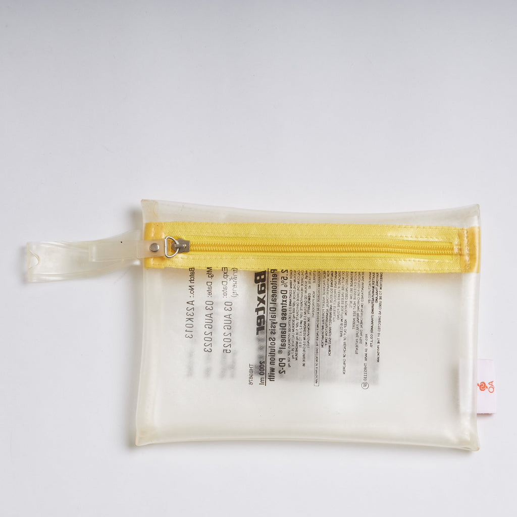 Sigmapouch Eco Pouch upcycled Dialysis Bags, Water-Resistant – QA by QA SNC